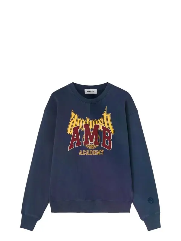AMBUSH Logo-appliqué Sweatshirt - Blue