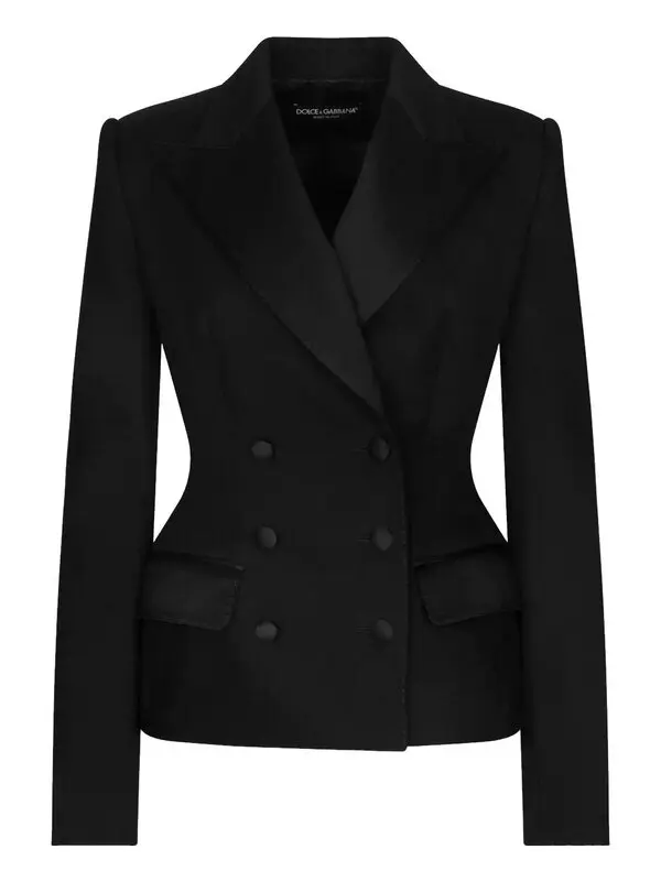 Dolce & Gabbana Double-breasted Blazer - Black