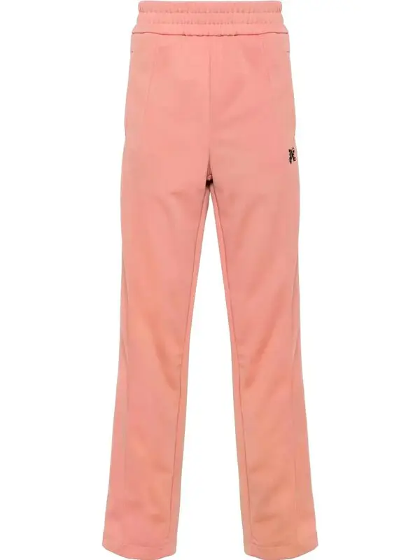Palm Angels Embroidered Logo Track Pants - Pink