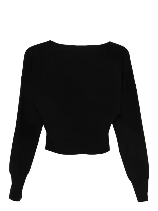 P.a.r.o.s.h Knitted Top - Black