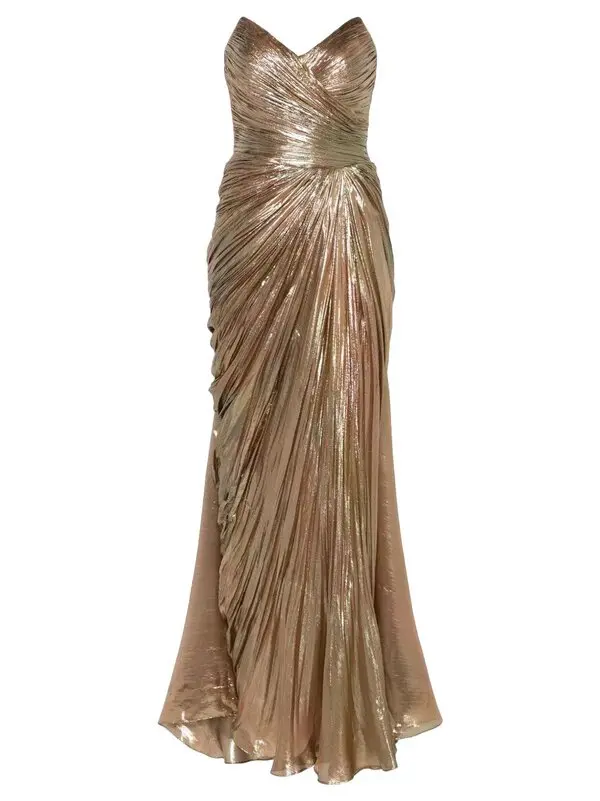 IRIS SERBAN Linda Maxi Dress - Brown