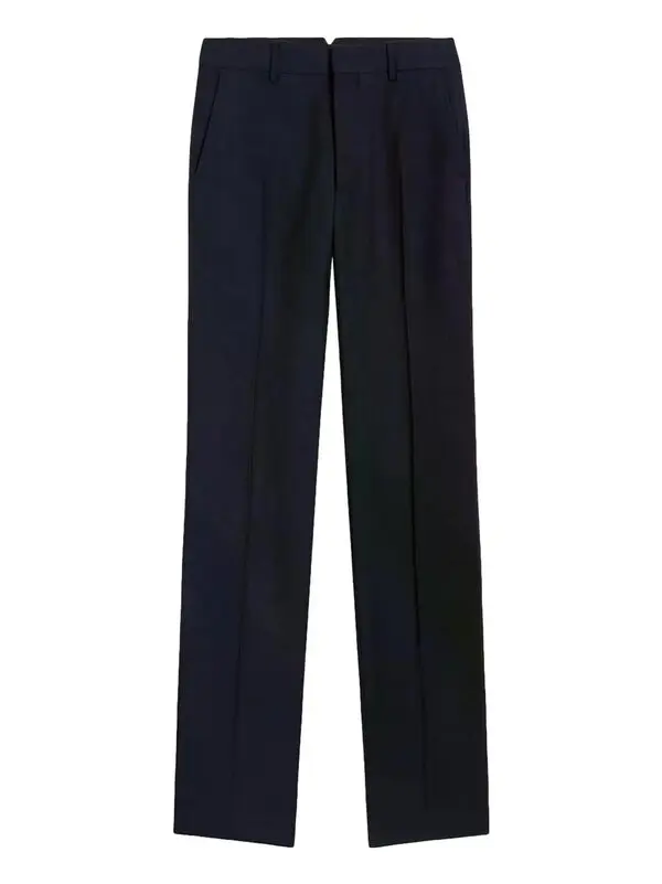 AMI Paris Tailored Wool Trousers - Blue