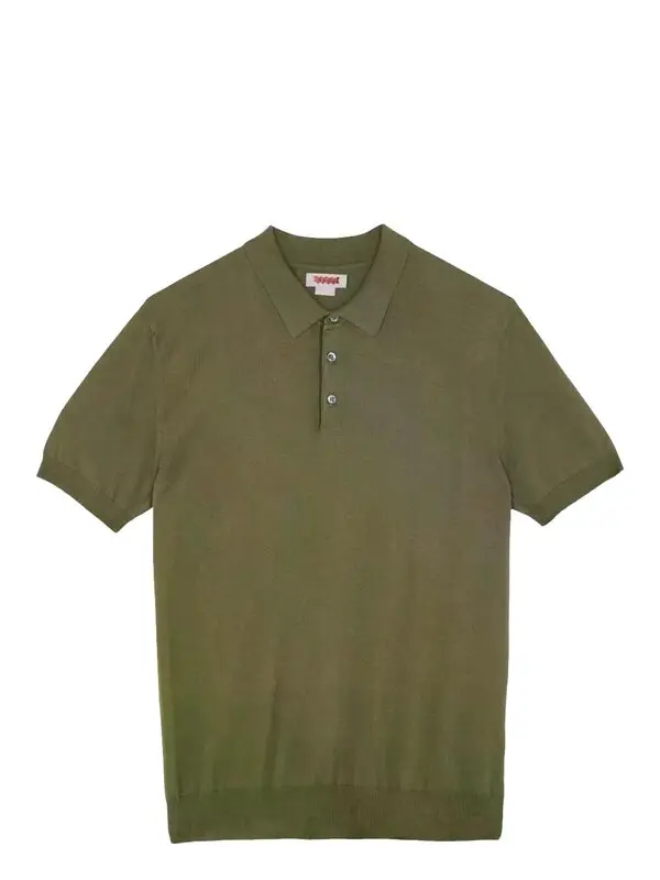BARACUTA Short Sleeve Polo Shirt - Green