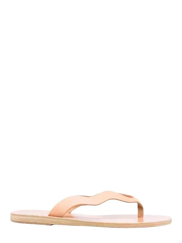 ANCIENT GREEK SANDALS Leather Flip Flops - Neutrals