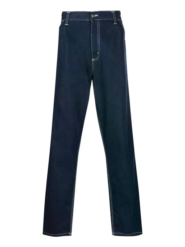 Carhartt Work In Progress Simple Straight-leg Jeans - Blue