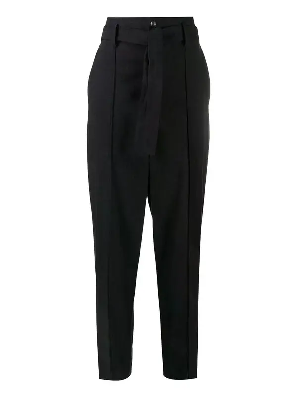 Isabel Marant Étoile High-waist Tapered Trousers - Blue