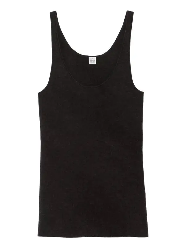 TOTEME Knitted Tank Top - Brown