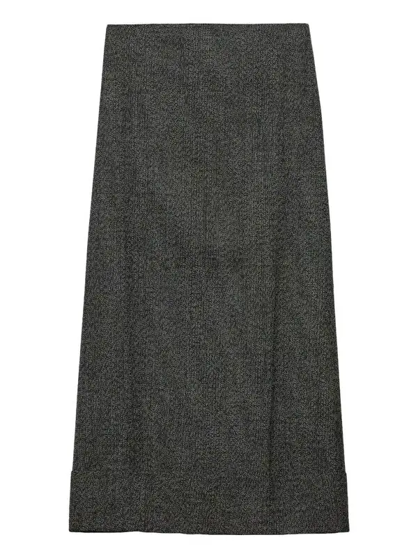 Prada A-line Maxi Skirt - Grey