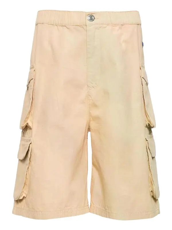 LES BENJAMINS Cotton-ripstop Cargo Shorts - Brown