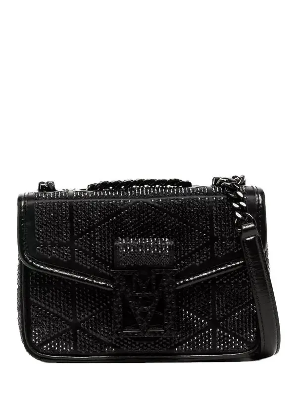 Mcm Travia Chain Shoulder Bag - Black