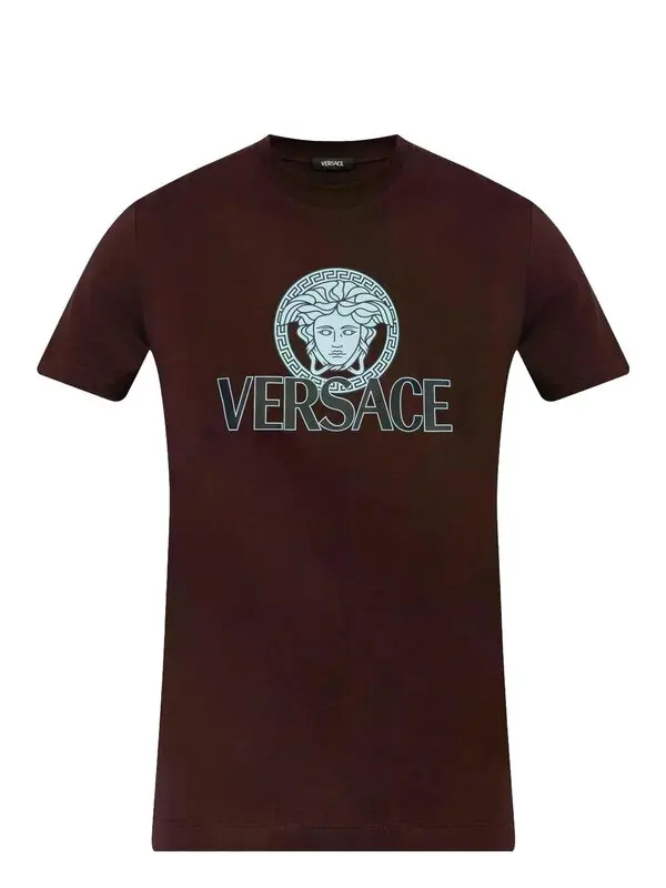Versace Medusa-print T-shirt - Red