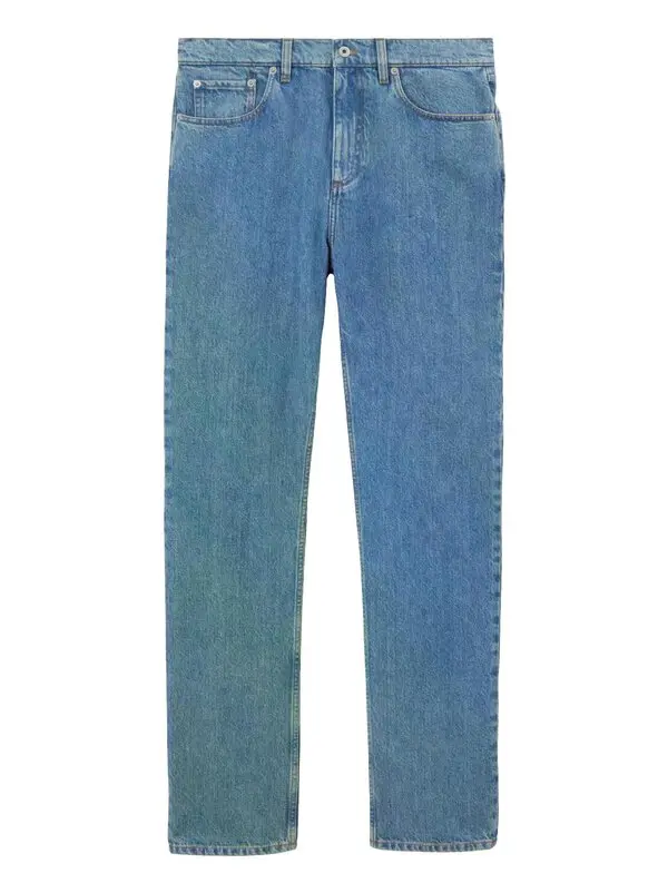 Burberry Straight-leg Denim Jeans - Blue