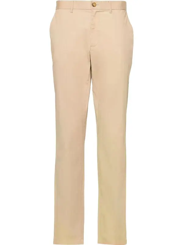 Michael Kors Mid-rise Straight-leg Chinos - Neutrals