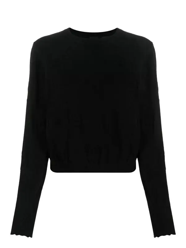 Pinko Crew-neck Cashmere Jumper - Black