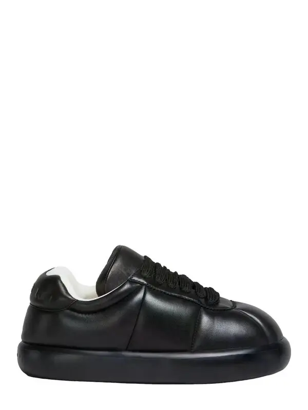 Marni Bigfoot 2.0 Padded Leather Sneakers - Black