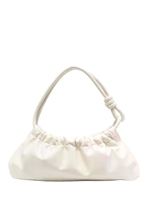 Nanushka Valerie Ruched Tote Bag - Neutrals