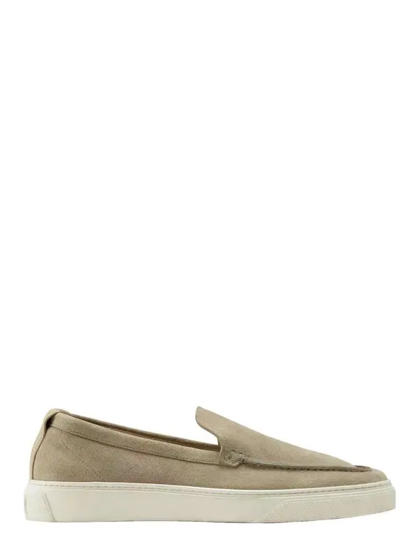 Woolrich Almond-toe Suede Loafers - Neutrals