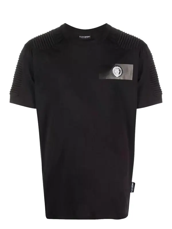 PLEIN SPORT Round Neck T-shirt - Black