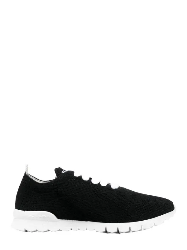 Kiton Fully-perforated Low-top Sneakers - Black