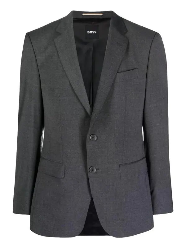 BOSS Single-breasted Blazer - Grey