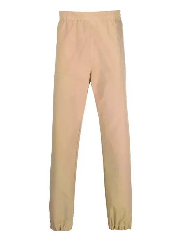 MSGM Logo-print Trousers - Neutrals