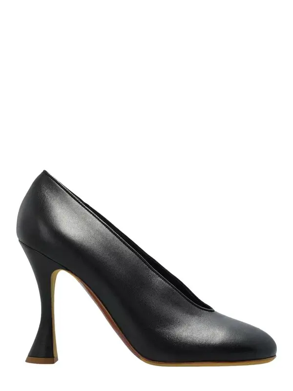 Moschino Leather Pumps - Black