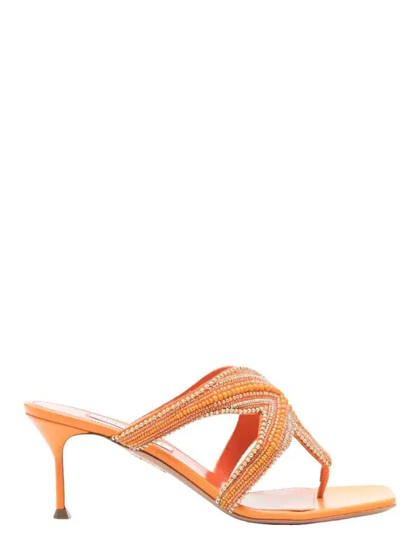 AQUAZZURA Reef Star Sandals - Orange