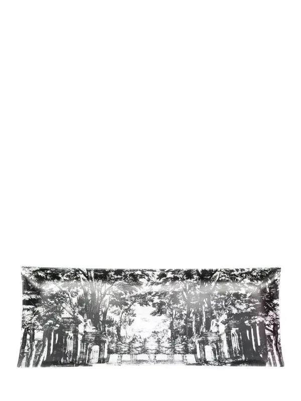 FORNASETTI Giardino Settecentesco Tray - Black