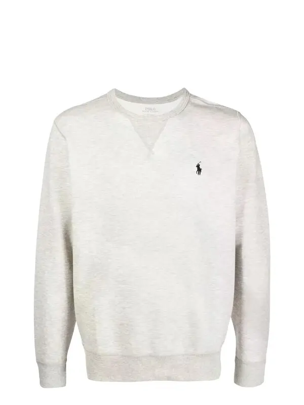 Polo Ralph Lauren Logo Crewneck Sweatshirt - Grey