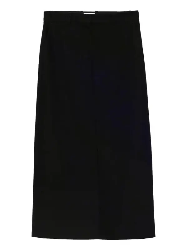 TOTEME Straight Maxi Skirt - Black