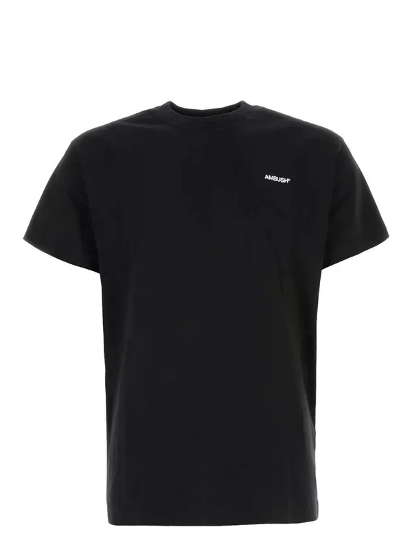 AMBUSH Logo-embroidered T-shirt - Black