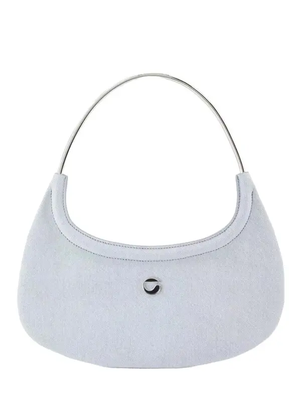Coperni Ring Swipe Tote Bag - Blue