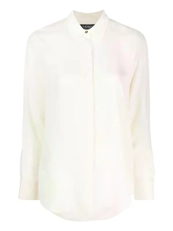 Ralph Lauren Kristy Long-sleeve Shirt - Neutrals