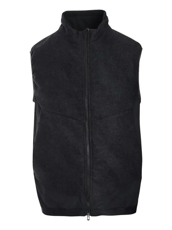 Sease Virgin Wool Midlayer Vest - Grey
