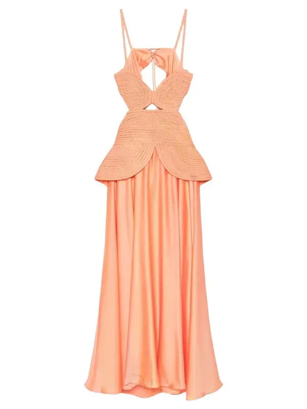 PatBO Sunset Maxi Dress - Orange