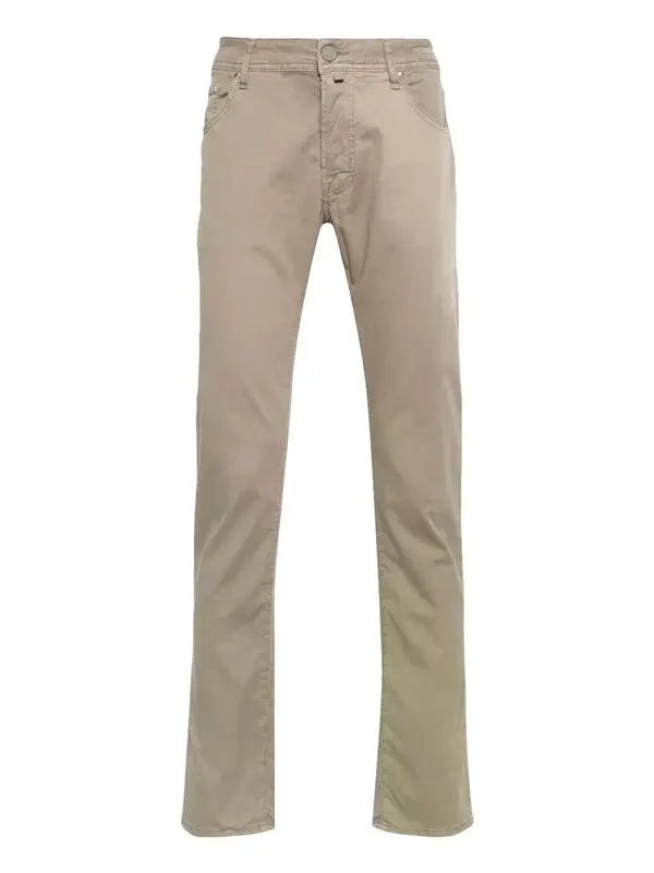 Jacob Cohen Nick Slim-fit Trousers - Neutrals
