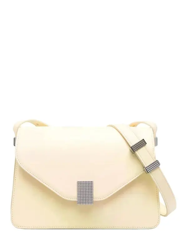LANVIN Concerto Leather Shoulder Bag - Yellow