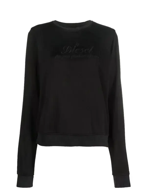 DIESEL® Crew Neck Sweatshirt - Black