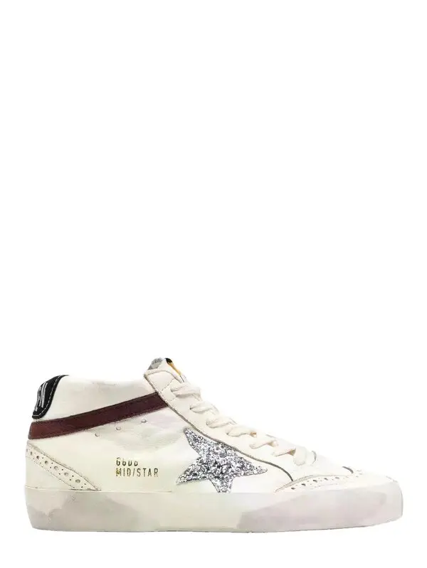 GOLDEN GOOSE Mid Star Sneakers - Neutrals