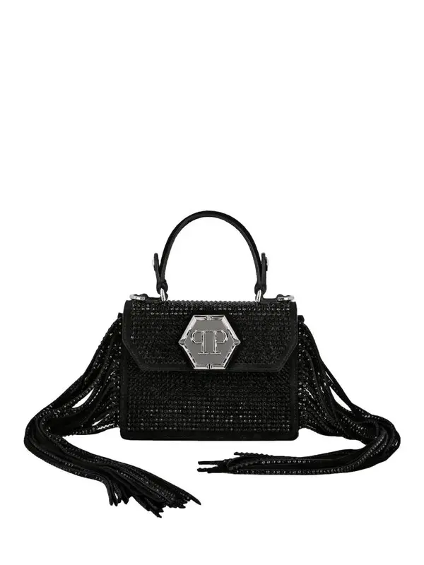 Philipp Plein Crystal-embellished Tote Bag - Black