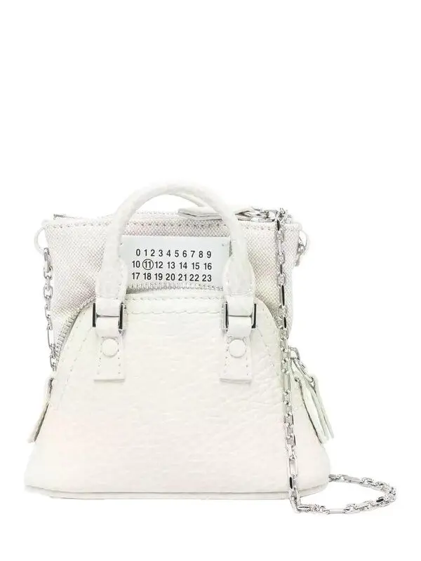 MAISON MARGIELA 5ac Classique Baby Crossbody Bag - Neutrals