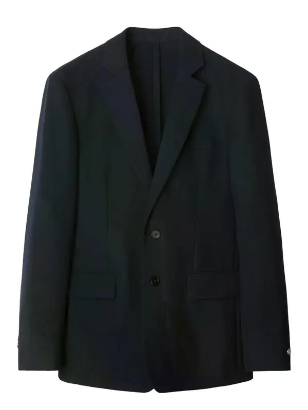 Burberry Wool Blazer - Blue