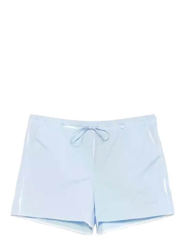Miu Miu Cotton Boxer Shorts - Blue