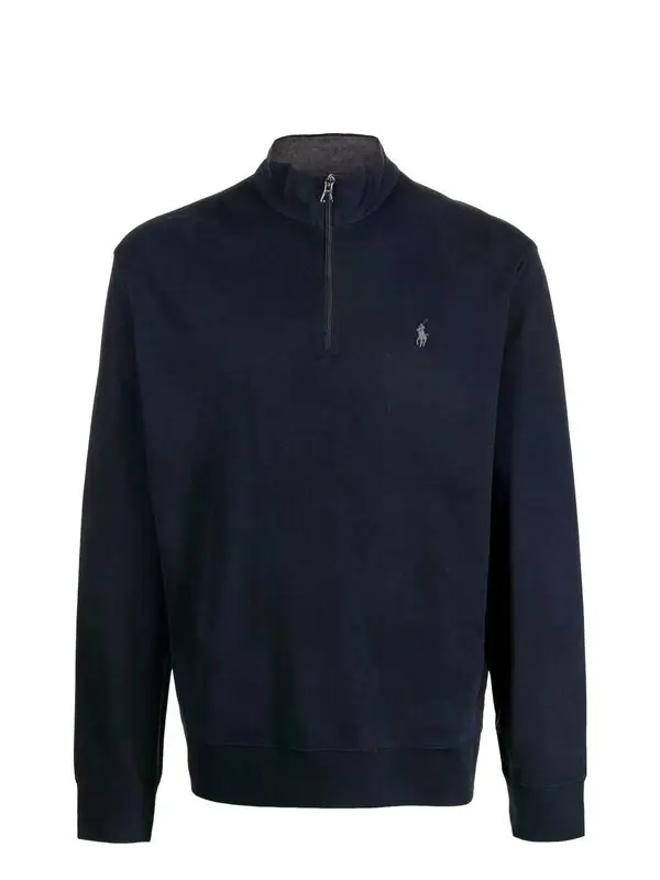 Polo Ralph Lauren Jersey Quarter-zip Pullover - Blue