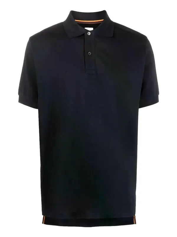 Paul Smith Cotton Polo Shirt - Blue