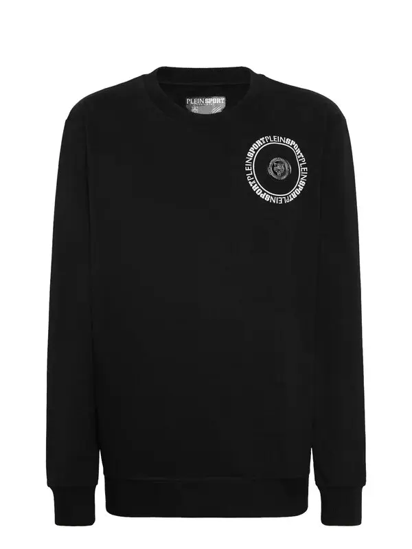 PLEIN SPORT Carbon Tiger Print Sweatshirt - Black