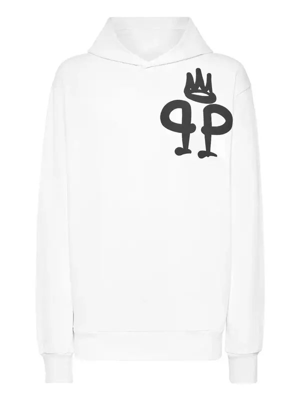 Philipp Plein King Hoodie - White