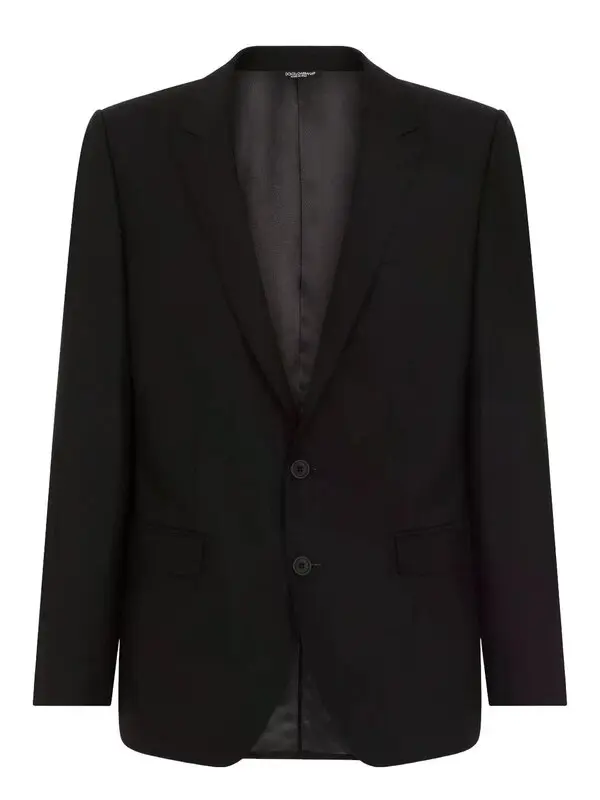 Dolce & Gabbana Single-breasted Wool-silk Suit - Blue