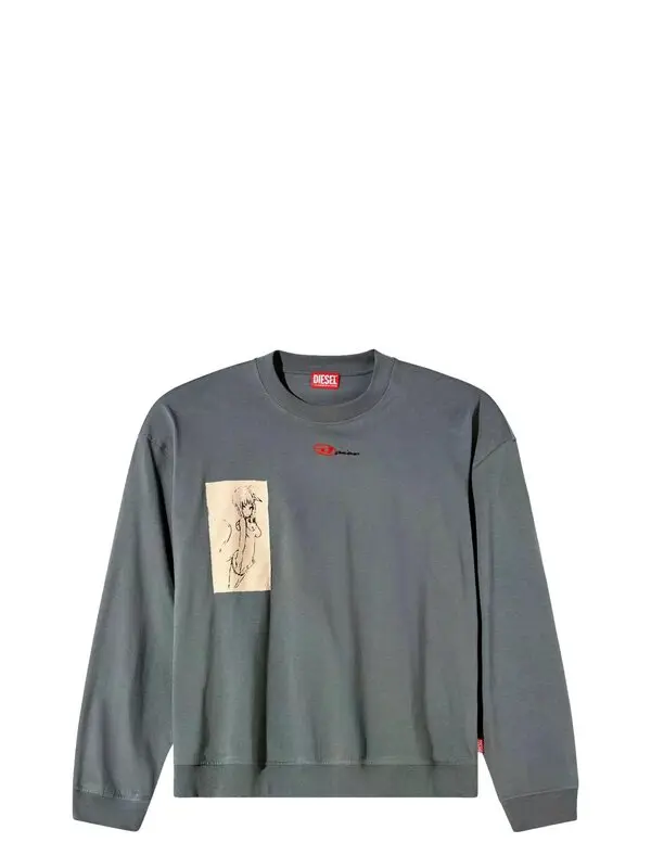 DIESEL® S-boxt Sweater - Grey