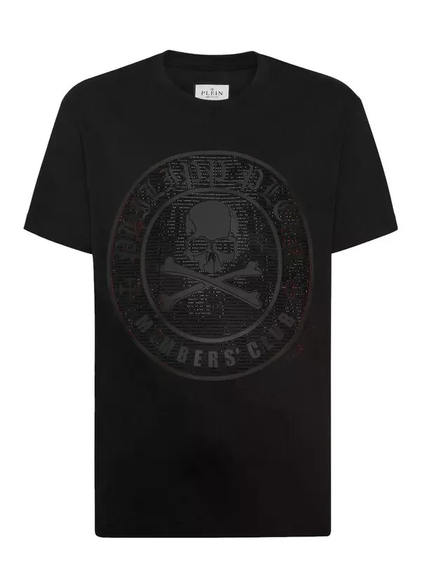Philipp Plein Ss Skull&bones T-shirt - Black